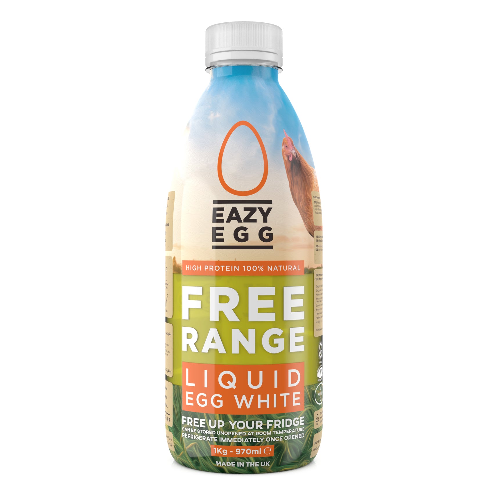 Eazy Egg | Liquid Egg Whites | High Protein | Natural | Free Range